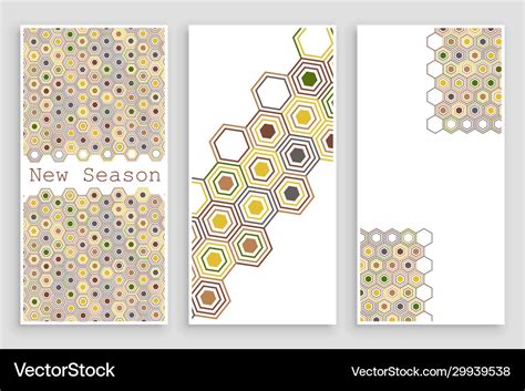 Abstract Various Colorful Header Set Collection Vector Image