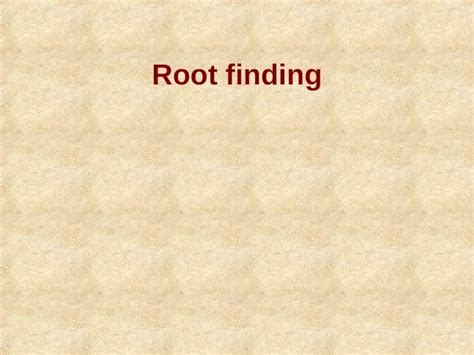 Ppt 03 Root Finding Methods Dokumentips