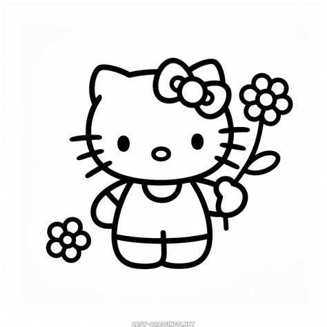 Hello Kitty Valentine Easy Drawing Easy Drawings