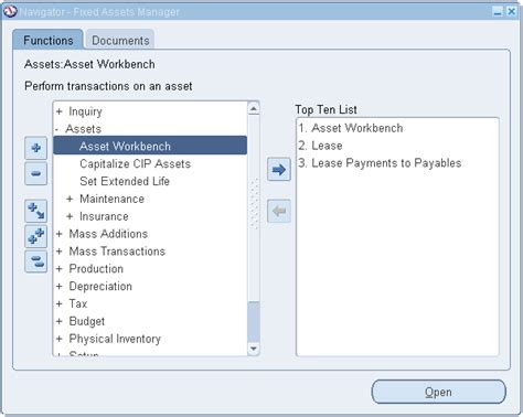 Oracle Applications Fa Oracle Fixed Assets Training Manual