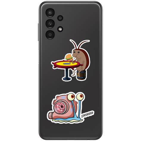 قیمت و خرید استیکر لپ تاپ و موبایل گوفی طرح کارتون باب اسفنجی کد 4001