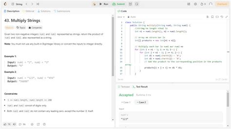 50daychallenge String Multiply Problem Manish Kumar Posted On The