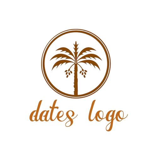 Premium Vector The Dates Logo Design