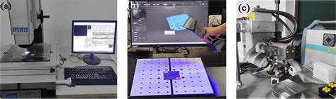 Various Measuring Equipment A A 3 D Coordinate Measuring Instrument B Download Scientific