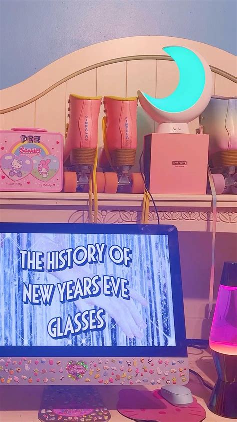 The Story Behind New Years Eve Glasses 🍾💋🥂 2024