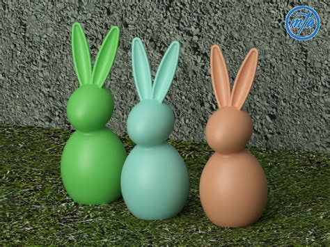 Stl File Easter Bunny 🐇・model To Download And 3d Print・cults