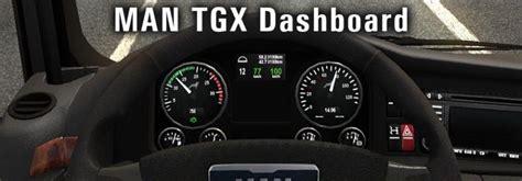 MAN TGX Dashboard Modhub Us