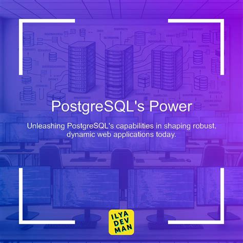 Ilya R On Linkedin Postgresql Webdevelopment Databasemagic