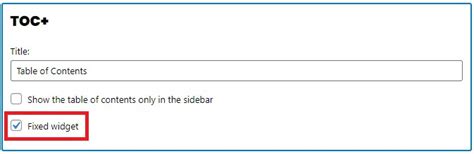How To Add A Sticky Widget In Wordpress Fixed Widget Elliot