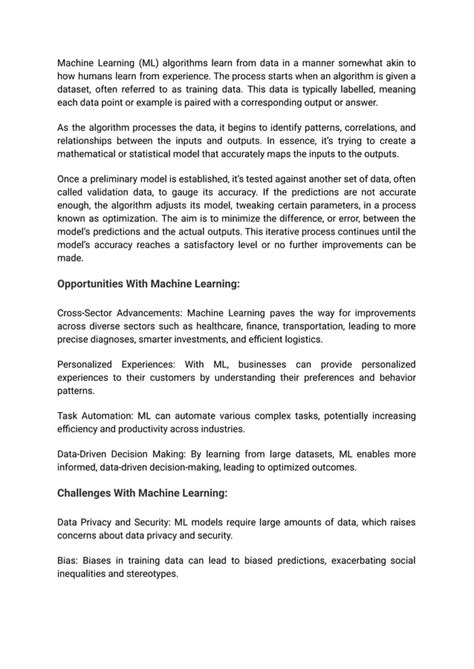 Machine Learning The Powerhouse Of Ai Explained Pdf