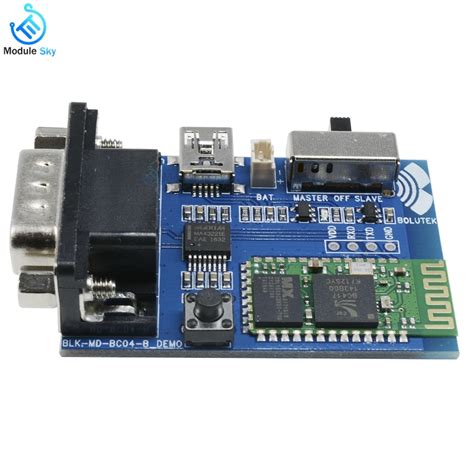 Bluetooth Wireless Module RS Bluetooth Serial Adapter Communication Master Slave Modes V
