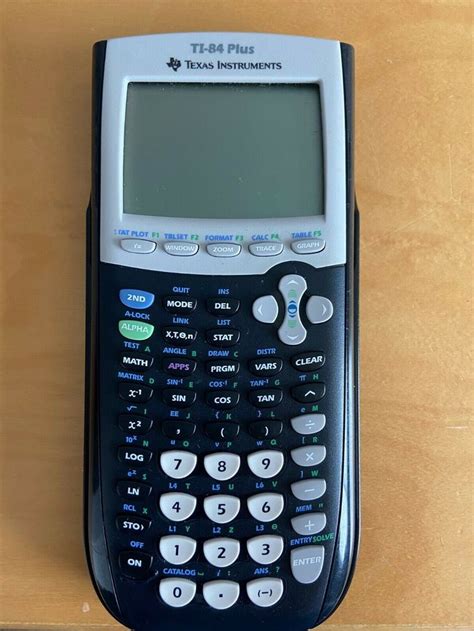 Texas Instruments Ti 84 Plus Graphing Calculator Black Elettronica Calcolatrice