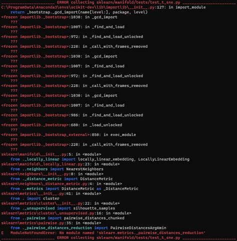 Pytest Collection Error · Issue 22524 · Scikit Learnscikit Learn · Github