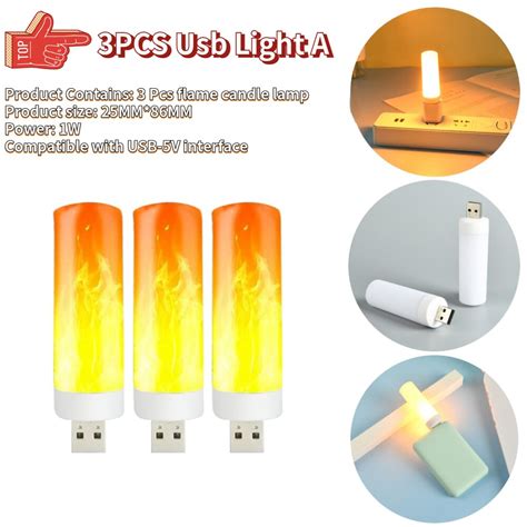 Usb Night Light Portable Usb Small Book Lamps Led Vicedeal