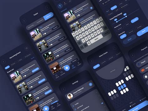 Event Mobile App By Hasan Mahmud On Dribbble