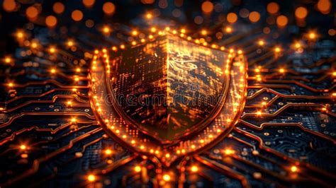 Cyber And Information Network Security Technologies And System Concept Of Data Flow With