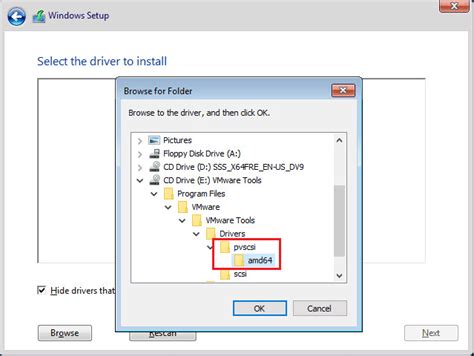 Windows Server 2016 Install Vmware Paravirtual Scsi Controller