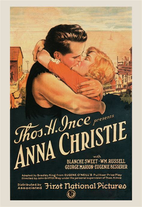 Vintage Movie Poster Romance Poster Anna Christie Movie Etsy Canada