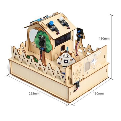 Acebott Smart Home Stem Starter Educational Kit Esp32 Wifi Iot Qe007 Zbotic