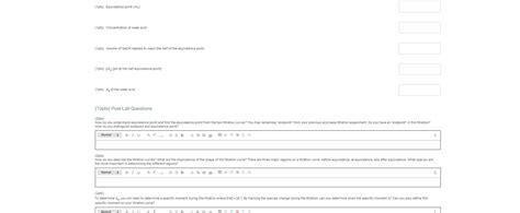 Solved Data Set For Titrations Data Set Used For This Chegg Com