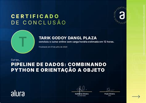 Tarik G D Plaza On Linkedin Tarik Godoy Dangl Plaza Curso Pipeline