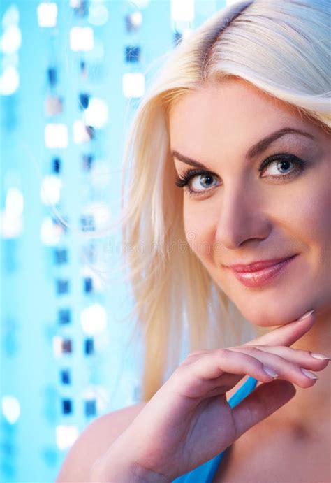 Lovely Blond Girl Stock Photo Image Of Lady Female