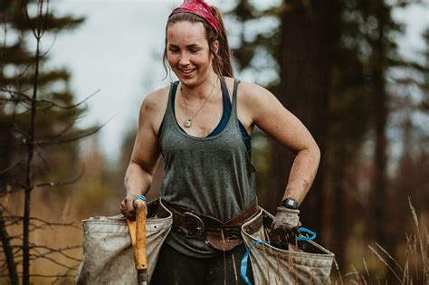 Woman Planting Trees In Forest Artofit
