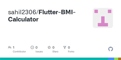 Github Sahil2306flutter Bmi Calculator