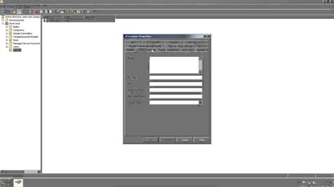 Tutorial How To Create A User Template In Active Directory Youtube