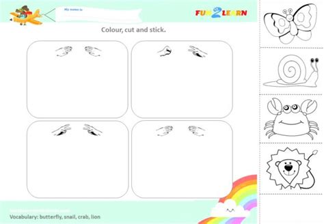 Free Worksheet Rock Scissors Paper Super Simple Songs Fun2learn