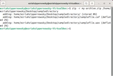 How To Use Zip Command In Linux To Compress And Extract Files Quickly With Examples