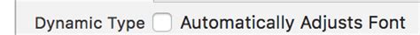 Ios Xcode Font Scale Auto Shrink Not Working Properly Stack Overflow