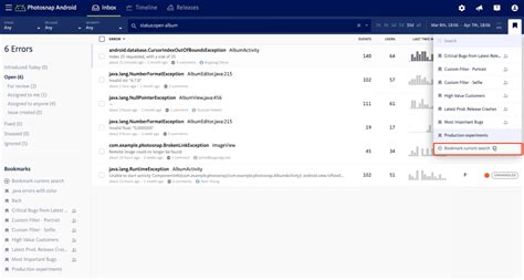 Bugsnag Beginners Series Search And Segment Insight Hub Blog