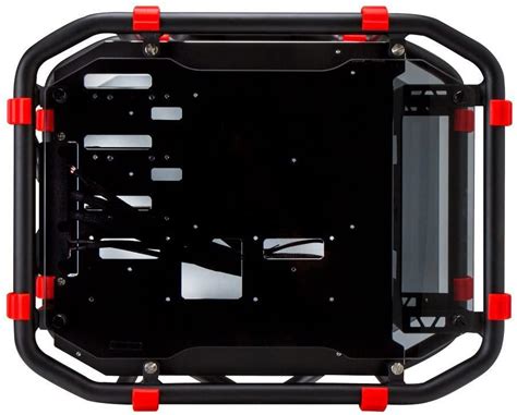 Buy In Win D Frame Mini Black Mini Itx Open Case 2x T G Window No Psu Cases Scorptec Computers