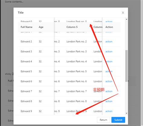 Table Sticky 在容器内滚动无效异常 · Issue 26835 · Ant Designant Design · Github