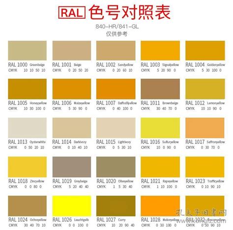 劳尔色卡ral 图库 五毛网