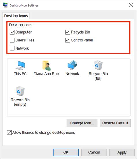 How To Add Or Remove Desktop Icons Shortcuts In Windows Digital Citizen