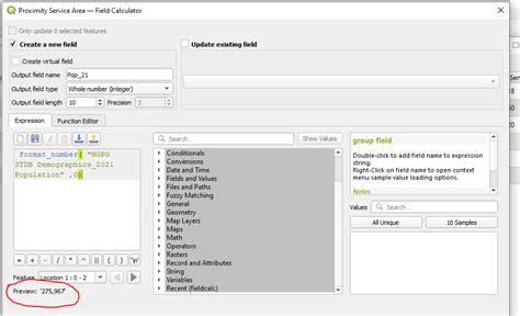 Qgis Labeling Numerical Data With Thousands Separator Geographic