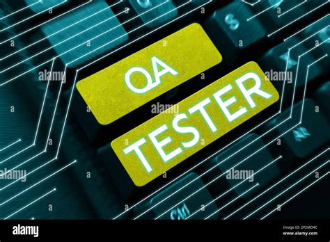 text caption presenting qa tester business overview quality assurance