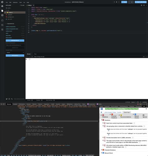 RadioButtonGroup Needs Role Radiogroup Issue Carbon Design System Carbon GitHub