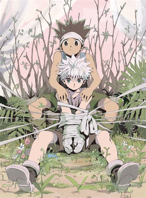 Killua Zoldyck And Gon Freecss Hunter X Hunter Drawn By Mitotomiko