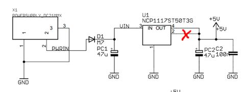 Can T Power Up Arduino From Dc Jack Arduino Stack Exchange