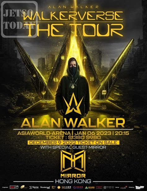 Alan Walker 世界巡迴演唱會《alan Walker Walkerverse The Tour》香港站