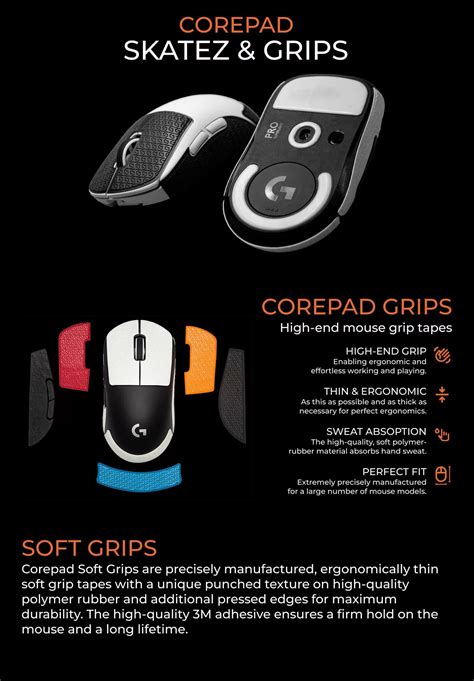 Corepad Soft Grips Pulsar X2h Grip Tape