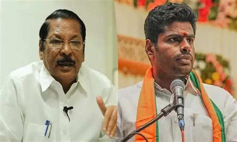 ஆர் எஸ் பாரதி என்ன அவர் அப்பாவே வந்தாலும் சந்திக்க தயார் அண்ணாமலை