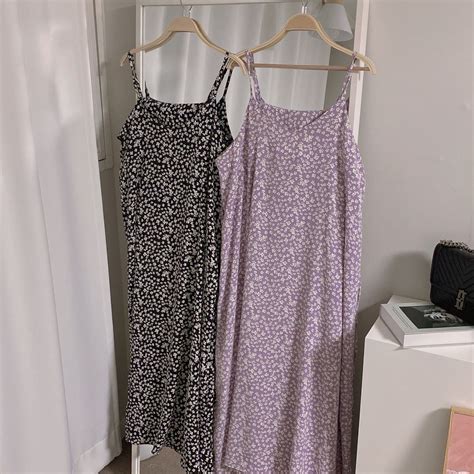 빅사이즈 플라워 뷔스티에 맥시 원피스 꽃무늬 봄 끈나시 레이어드 롱원피스