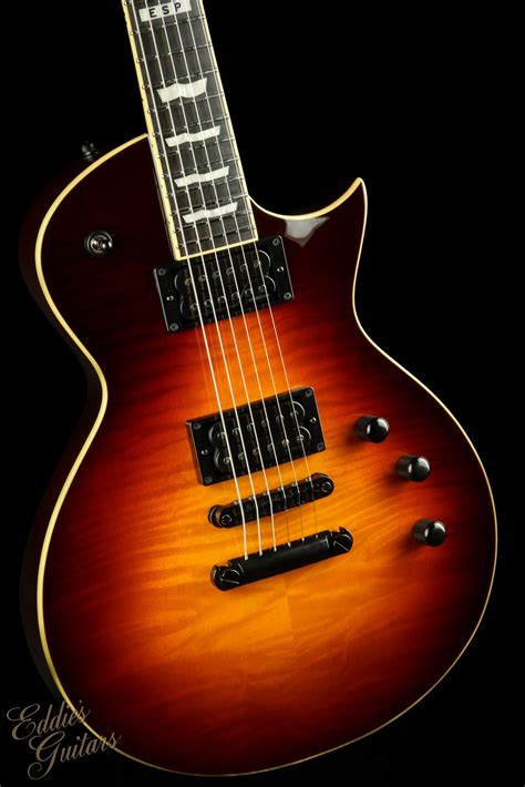 Esp E Ii Eclipse Full Thickness Tobacco Sunburst Eddies Guitars