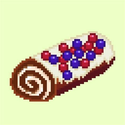 像素練習 聖誕蛋糕 Gbaajack的創作 巴哈姆特