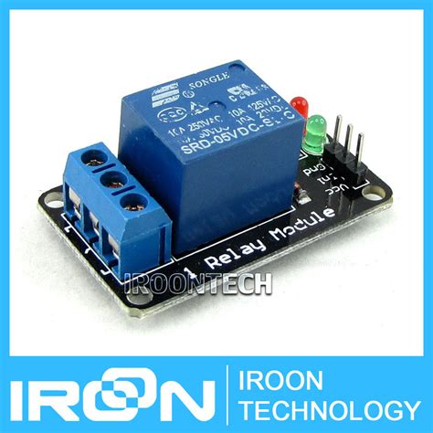 Купить 1 канал изолированных 5v релейный модуль сцепления для Arduino