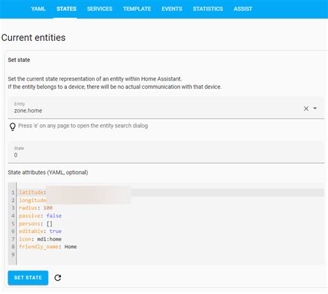 Unable To Edit Home Zone With Ui Configuration Home Assistant Community